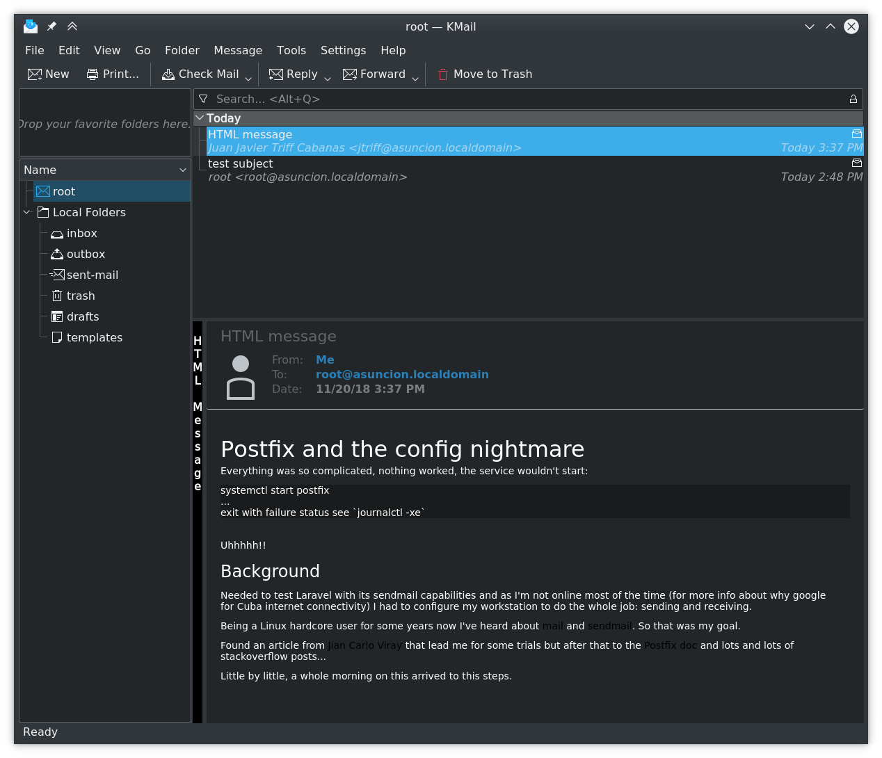 Postfix and the config nightmare | blog